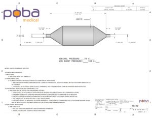 Polyurethane Medical Balloons by Poba Medical, Pellethane 80AE, 46 x 49 ...