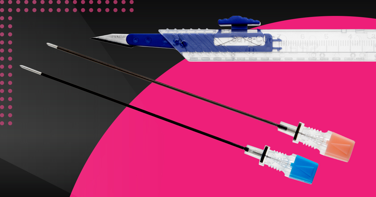New needles & scalpels in-stock