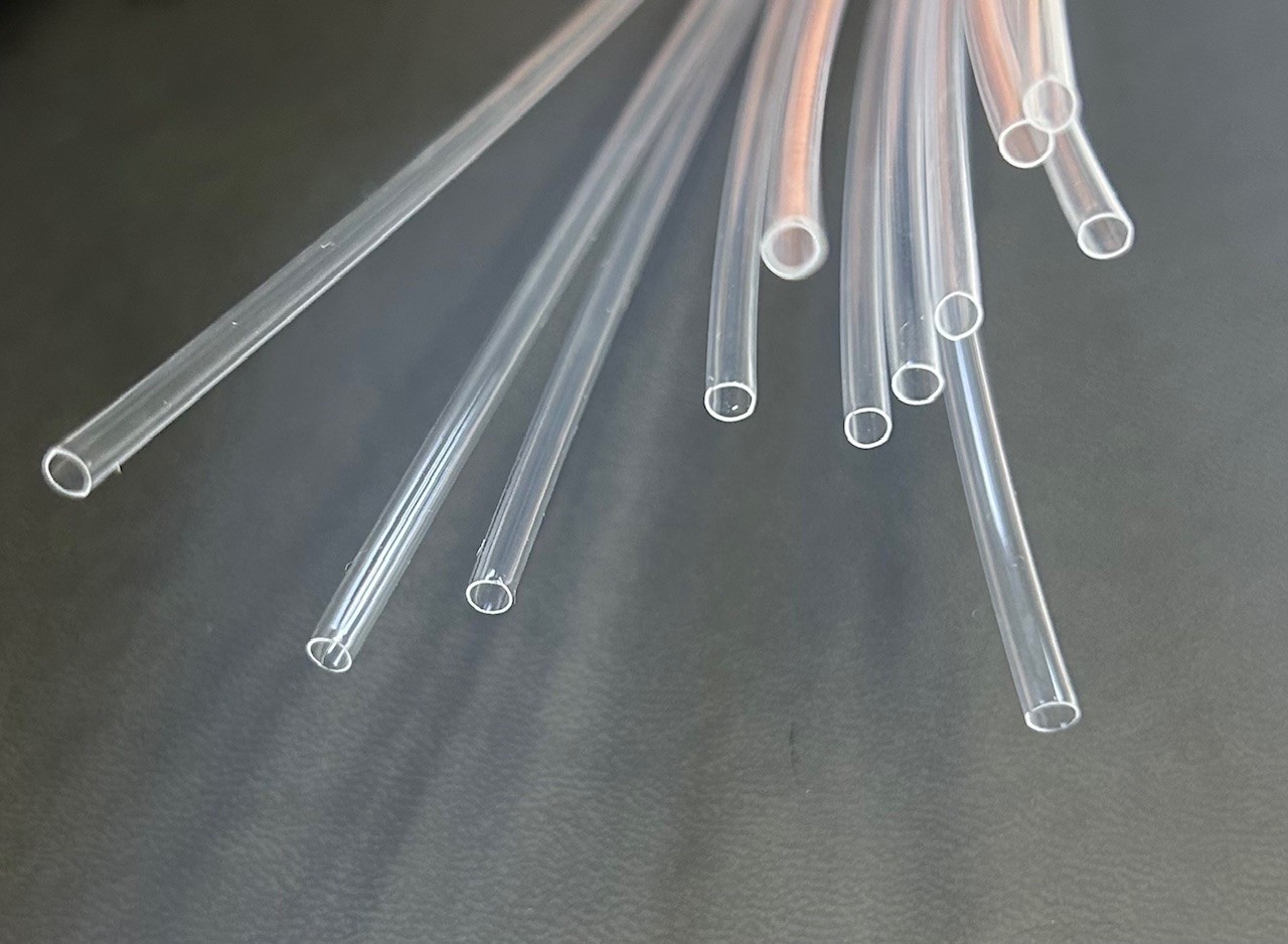 FEP Heat Shrink Tubing 1.6:1, 0.096" Exp ID, 0.008" Wall, 58" Length, Quantity 5/bag, By Cordis ...