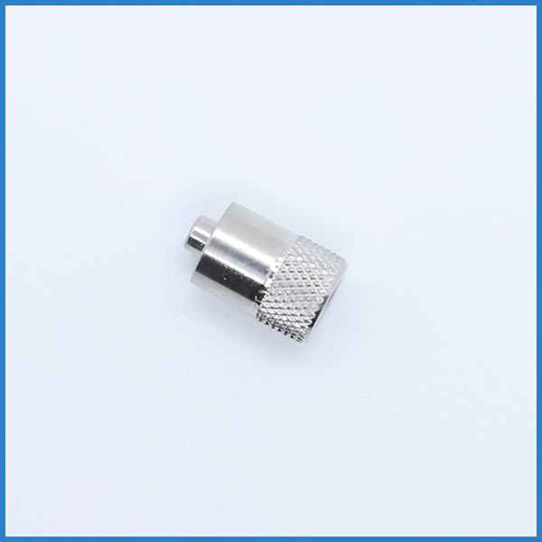 316 Stainless Steel, Threaded Adapter, Male Luer Lock to #10-32 Female ...