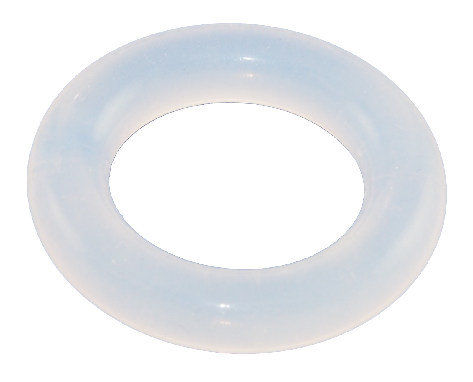 USP VI Medical Grade Cleanroom EPDM O-Ring, 0.114" ID, 0.254" OD, 70A, White, Quantity 74/bag